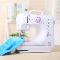 China Durable Mini Electric Zigzag Sewing Machine Optional Stitch Length for Cloth Sewing for sale