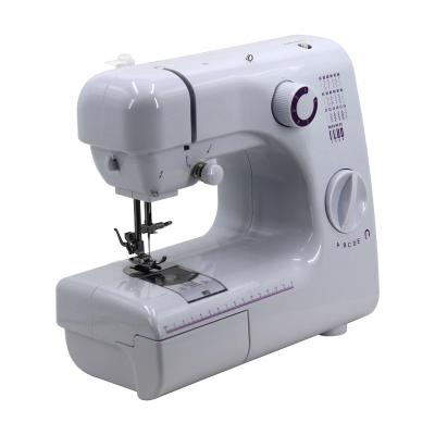 China Hoofdmateriaal ABS Metalen lichtgewicht 19 steken Automatische naaimachine voor jeans Te koop