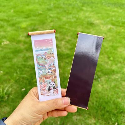 China Custom OEM/ODM Scroll-Style Fridge Magnets with Full-Color Printing for Souvenirs and Decor for sale