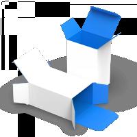 China Reverse Tuck End Box (RTE) for sale
