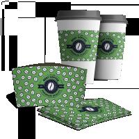 China Coffee Cup Sleeves Printing for sale
