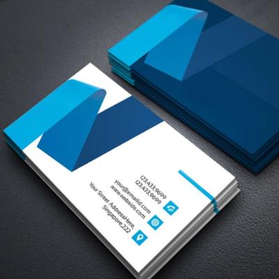 China Minimalist Corporate Paper Business Cards With Double-Sided Printing For Networking for sale
