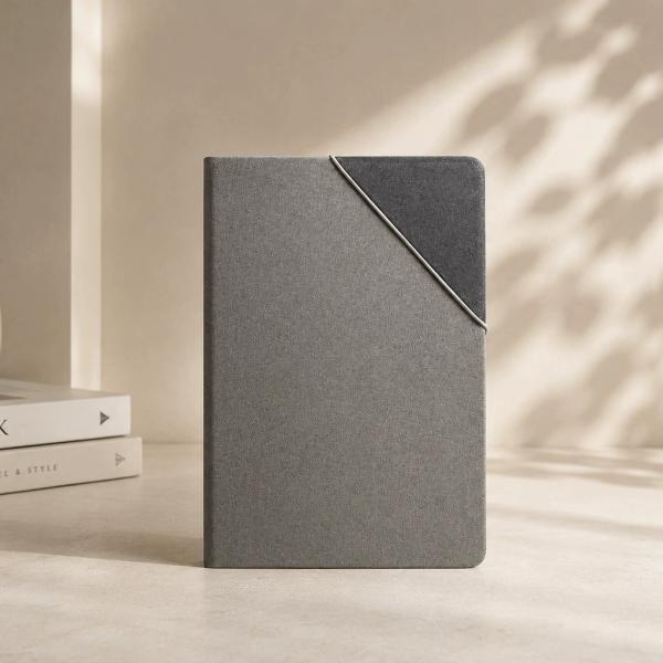 Quality Hardcover Notebooks With Contrast Corner Design And Matching Slipcase for sale