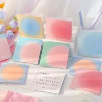 China Aesthetic Gradient Greeting Cards And Envelopes Set For Gift And Blessings for sale