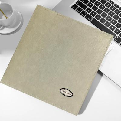 China Leather Cover DIY Scrapbook Photo Album With Large Capacity For Weddings for sale