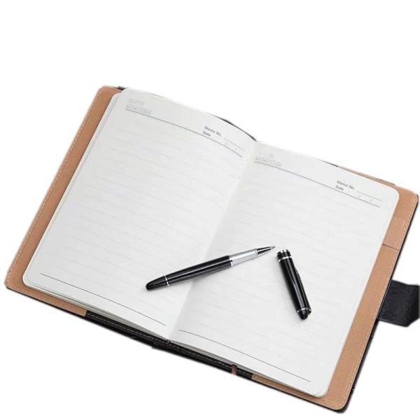 Quality Hardcover Notebook Diary With Magnetic Closure Clasp And PU Leather Cover for sale
