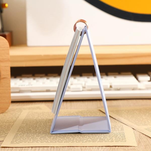 Quality Mini Desk Calendars 2027 Morandi Color Standing Planner For Office Desk for sale
