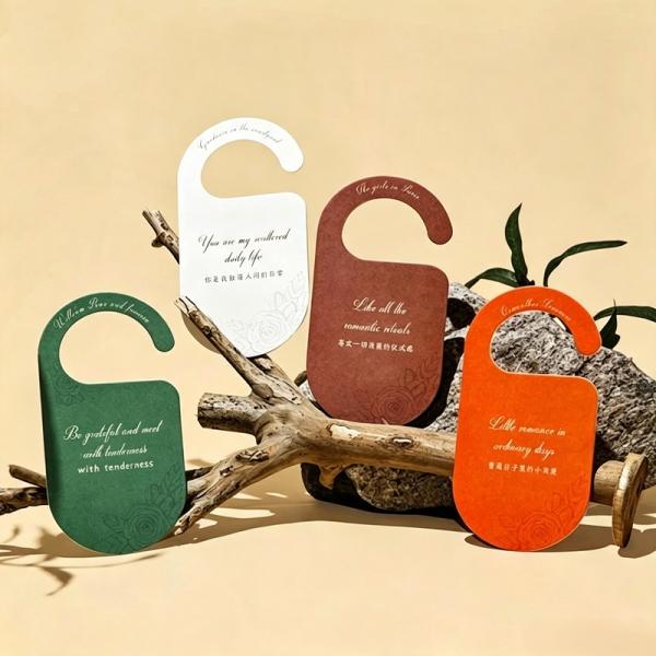 Quality Wardrobe Fragrance Cards Hanger Scented Paper Air Freshener For Closet for sale