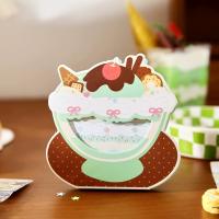 Quality Dessert Shaped Sticky Notes With Foldable Stand Card For Stationery Retail for sale