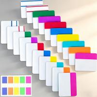 China Neon Colored Index Tab Sticky Notes With Writeable And Repositionable Design for sale