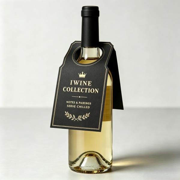 Quality Foldable cardboard bottleneck display card for premium craft spirits for sale