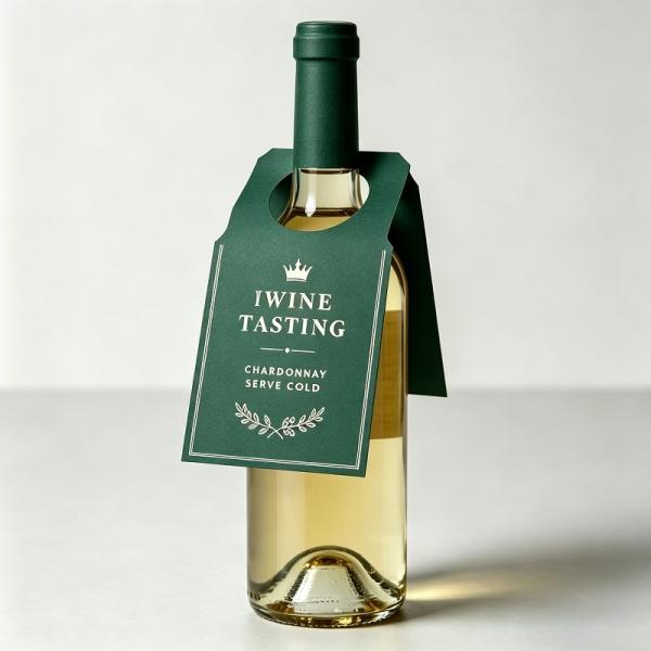 Quality Foldable cardboard bottleneck display card for premium craft spirits for sale
