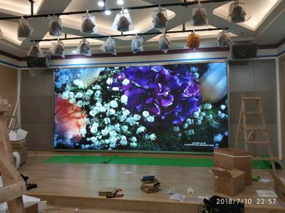 Cina Grande schermo della fase di P4 LED dell'hotel dell'interno della visualizzazione 3840hz in vendita