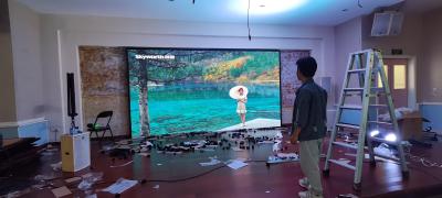 Cina Schermo dell'interno dell'interno dell'albo di istruzione scolastica di scuola secondaria dell'esposizione di LED P4 di colore pieno in vendita