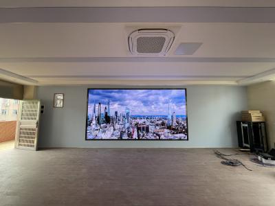 Cina SMD1515 ha condotto centro principale di conferenza di impresa dell'esposizione del supporto P1.86 della parete del monitor il grande video in vendita