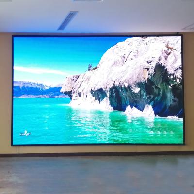 Cina Video schermo di visualizzazione principale dell'interno della parete 320*160mm di P1.86 HD LED 500cd/Sqm in vendita