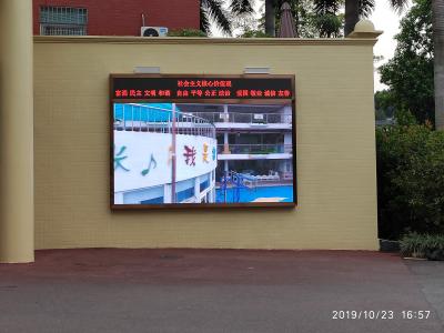 Cina Video luminosità all'aperto commerciale 5500cd dell'esposizione di colore pieno dei tabelloni P3 per quadrato in vendita