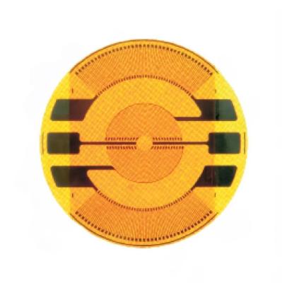 China Round Rosette Membrane Metal Foil Strain Gauge with High Precision for sale