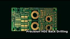 High Precision HDI PCB with Back Drilling for Communication
