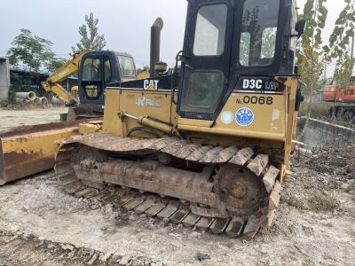 Cina CAT 3046 Engine Mini Used Crawler Bulldozer CAT D3C LGP in vendita