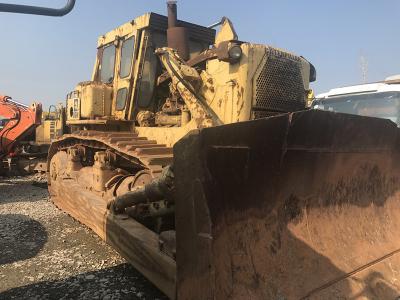 China Used D9  Bulldozer Single Ripper Original Paint 410hp Engine Power for sale
