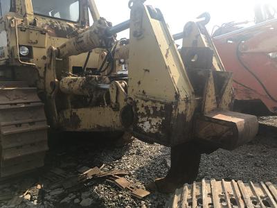 China Used D9  Bulldozer Single Ripper Original Paint 410hp Engine Power for sale