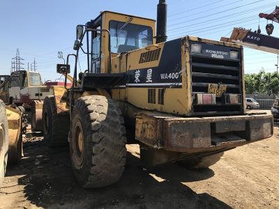 Cina La pittura originale ha usato la potenza del motore compatta di KOMATSU WA400 197HP dei caricatori della ruota in vendita