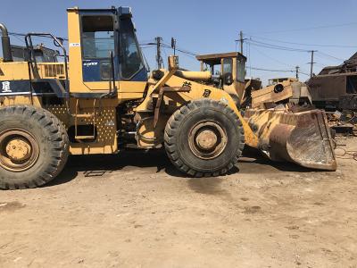 Cina La pittura originale ha usato la potenza del motore compatta di KOMATSU WA400 197HP dei caricatori della ruota in vendita