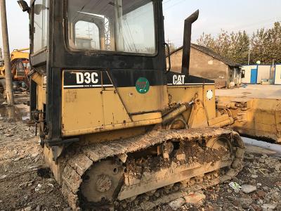 Cina Piccola trasmissione di Powershift della lama di modo del CAT D3C XL 6 dei bulldozer usata cabina inclusa in vendita