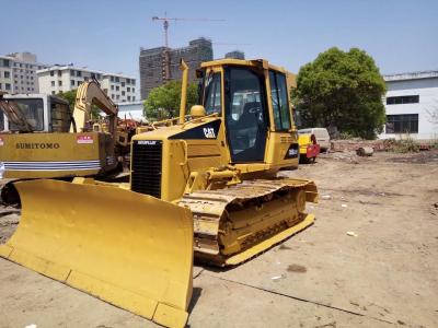 Cina La lama di PAT ha usato la potenza del motore della cabina 99hp dei dispositivi di protezione in caso di capovolgimento di Caterpillar D5G LGP A/C del bulldozer del cingolo in vendita