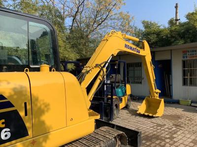 China JAPAN KOMATSU PC56-7 Excavator / Used Komatsu Mini Excavator 1.2m3 Bucket for sale