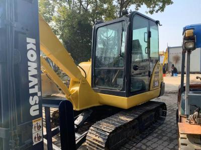 Cina PC56-7 condizione di lavoro usata 5 tonnellate del motore di ISUZU dell'escavatore di KOMATSU buona in vendita