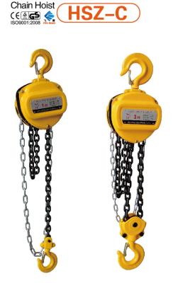 China MANUAL CHAIN PULLEY BLOCKS CE for sale