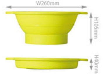 Cina Vapore pieghevole 1800ML 445g di cottura di verdure del silicone di microonda in vendita