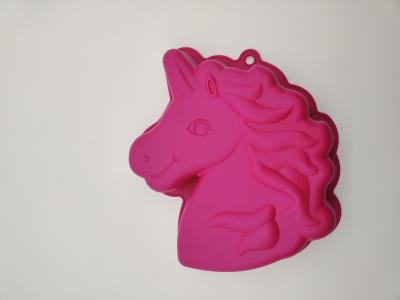 Cina Silicone Unicorn Cake Mold Eco Friendly LFGB del cavallo per il bigné in vendita