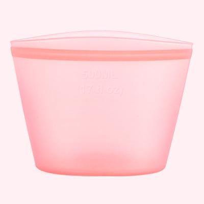 中国 漏れ防止シリコーンの食糧貯蔵は1500ml Sous Videの再使用可能な袋Rolicanを袋に入れる 販売のため
