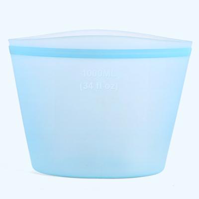 中国 漏れ防止シリコーンの食糧貯蔵は1500ml Sous Videの再使用可能な袋Rolicanを袋に入れる 販売のため