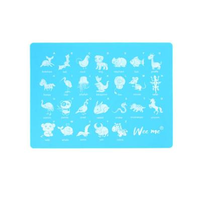 Cina PVC riutilizzabile impermeabile di Mat Non Slip Childrens Placemats della cucina del silicone libero in vendita