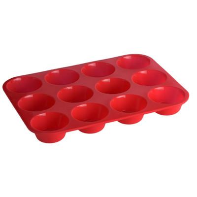 Cina Logo su ordinazione di FDA della mousse della muffa della cupola del silicone di 12 cavità della muffa rotonda del dolce in vendita