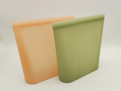 Cina L'alimento riutilizzabile del silicone 800ML insacca l'OEM delle borse del panino del silicone in vendita
