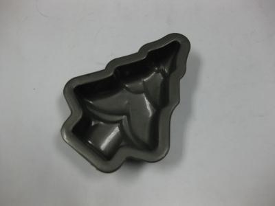 Cina Muffa del dolce del silicone di forma dell'albero di Natale per la microonda BPA LFGB libero in vendita