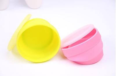 China Van de de Lunchdoos van het Rolican Opvouwbare Silicone de Sandwichcontainer 9.8*6.5cm Te koop