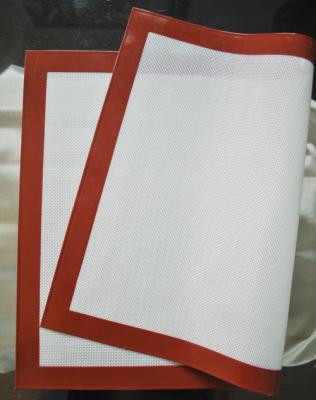Cina Stuoia riutilizzabile di cottura della vetroresina del silicone, non stuoia 42*29.6cm della pasticceria del silicone di slittamento in vendita