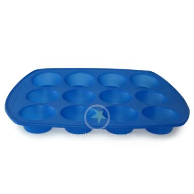 China 12 van het het Siliconebaksel van de holtecirkel de Vormen FDA die Chcolate 255g maken Te koop