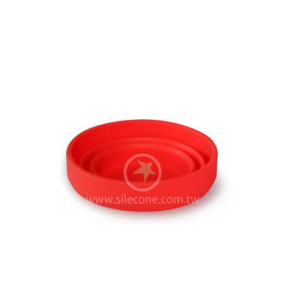 Cina Tazza pieghevole libera riutilizzabile Rolican di viaggio delle tazze beventi del silicone di BPA in vendita