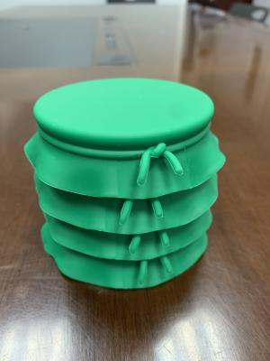 Cina Diametro riutilizzabile ermetico 93.9x15mm della copertura del barattolo del silicone in vendita