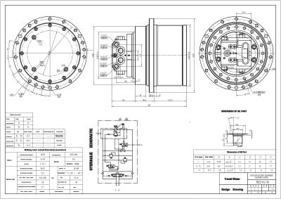 China Excavator Parts TM22VC GM22VC EC140 Final Drive PC135 PC150 DH135 SK130 SK140-8 for sale