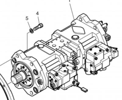 China Hydraulic Pump For DOOSAN SOLAR 300LC-7A SOLAR 300LC-V Excavator Parts 401-00226B 401-00225A 401-00424 401-00424A 401-00424B 401-00424C Main Piston Pump for sale