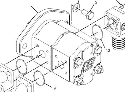China CAT 300.9D Hydraulic Main Pump For Excavator Repair Parts 372-5999 448-4184 for sale