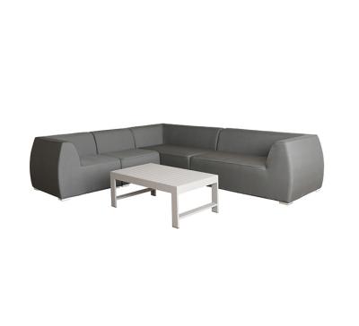 China Hormel new arrival reclining sofa bed 7 seater waterproof fabric covering l shaped living room sofa set for sale